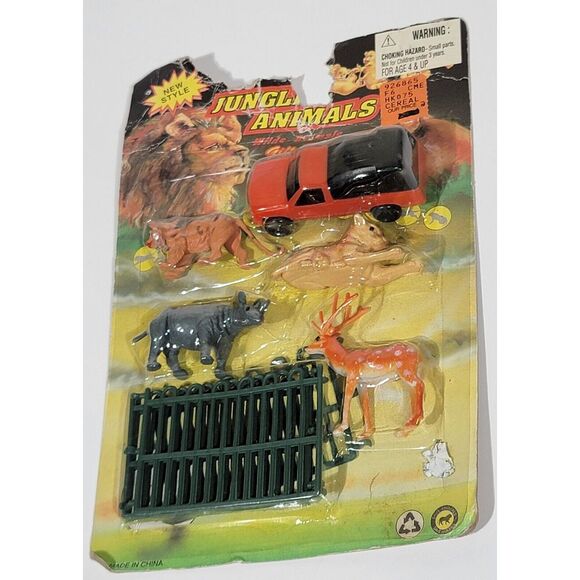 Toys | Jungle Animals Wilds Animals Gift Set Models Toys Kit Jungle ...